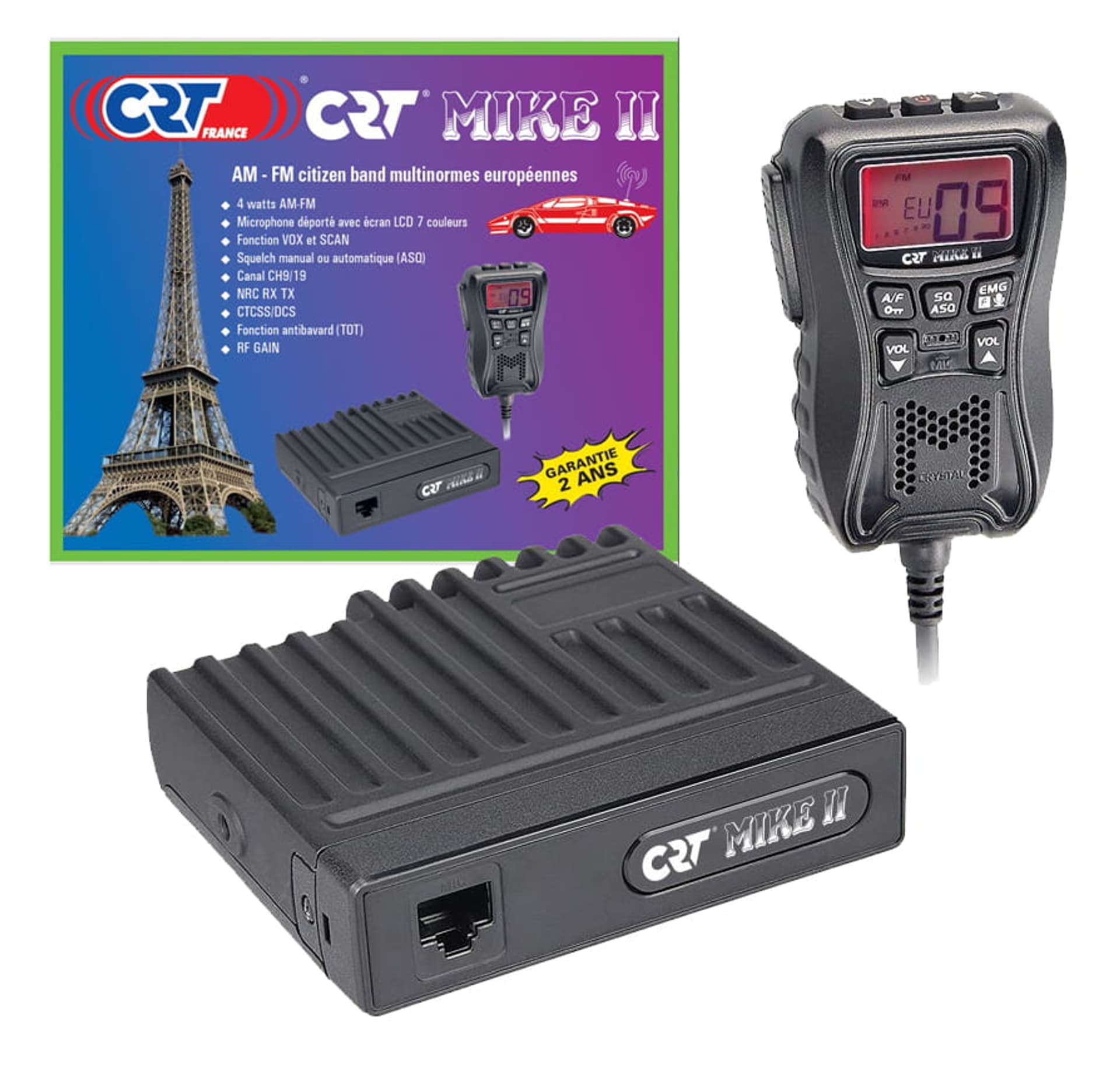 Radio CB CRT Mike II AM/FM - Arena.pl