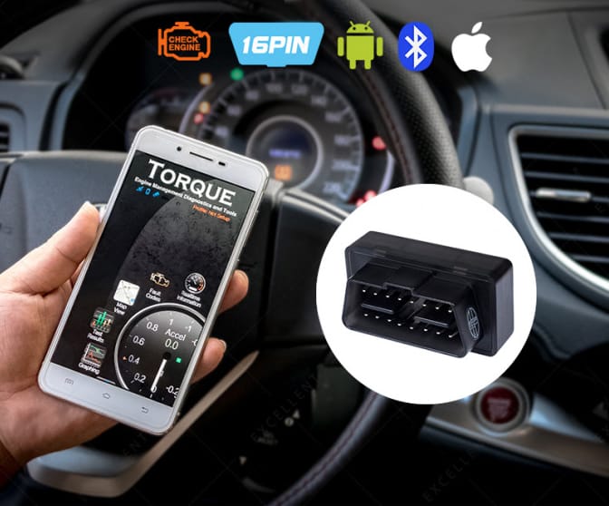 Interfejs diagnostyczny OBD2 4.0 Bluetooth, iOS, Android, MCE200 - archiwum Arena.pl