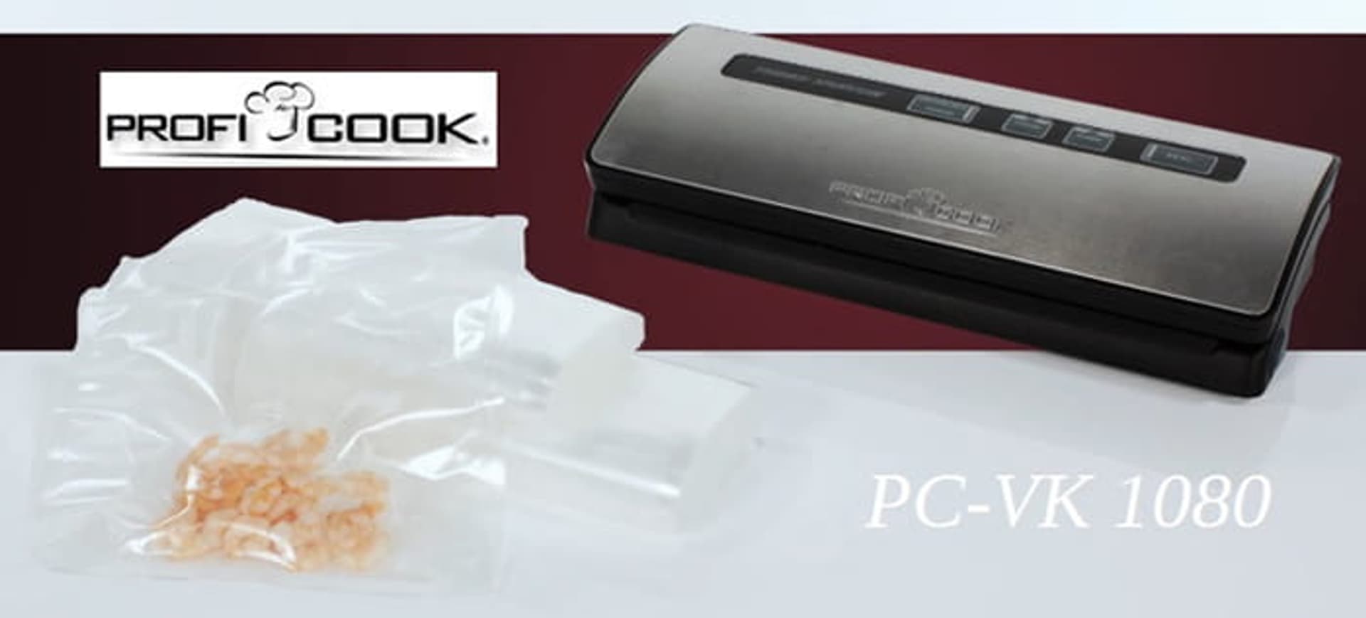 Zgrzewarka próżniowa Profi Cook PC-VK 1080 pakowarka + folia - Arena.pl