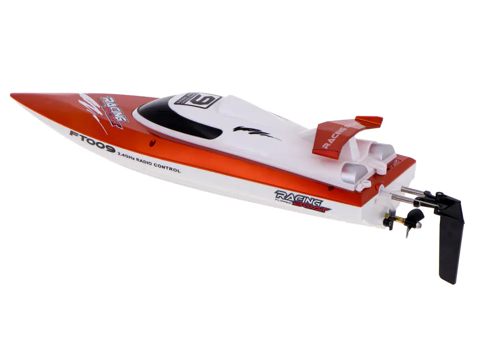 RC Remote Controlled Boat FT009 orange Wasserman.eu