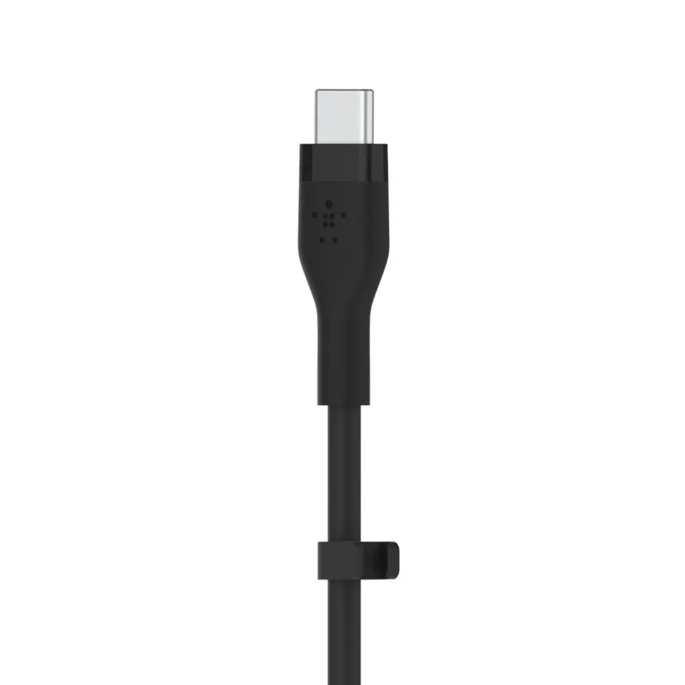 Kabel BoostCharge USB-C do USB-C 2.0 silikonowy 1m, czarny | Wasserman.eu