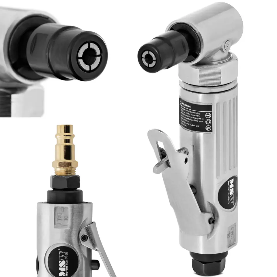 Angled mandrel pneumatic grinder 20000 rpm 1/4'' | Wasserman.eu