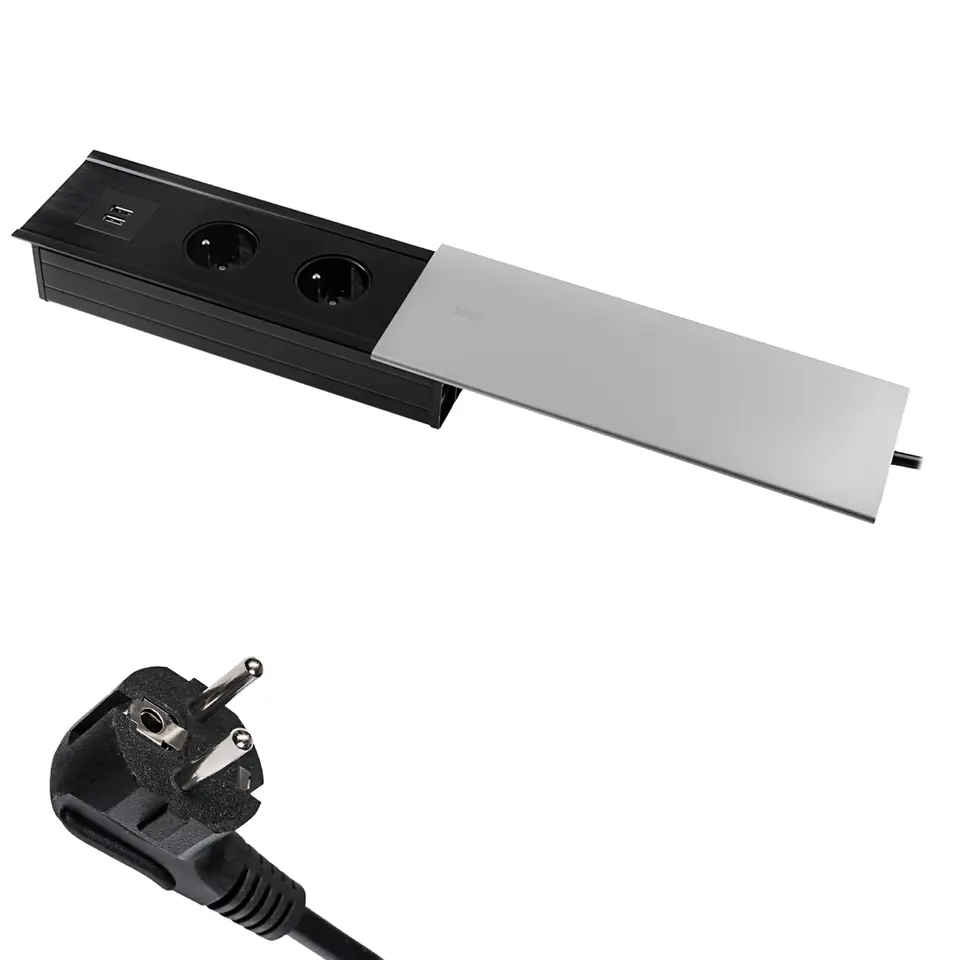 Sliding table socket Spacetronik SPS-S24S | Wasserman.eu