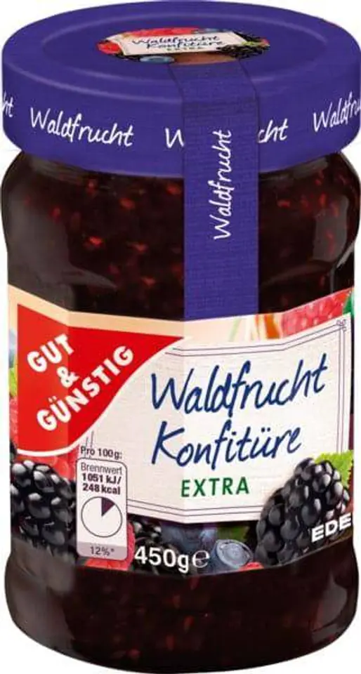 G&G Forest Fruit Jam, Extra 450 g | Wasserman.eu