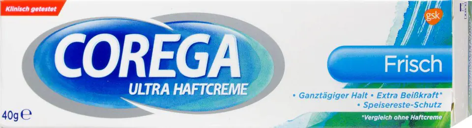 Corega Frisch Denture Adhesive 40 g | Wasserman.eu