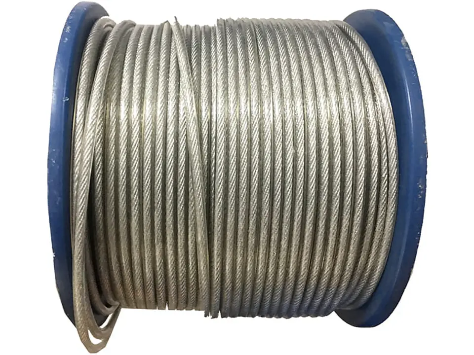 Ocelové lano 5 mm z PVC. Ocelové lano 5 mm | Wasserman.eu