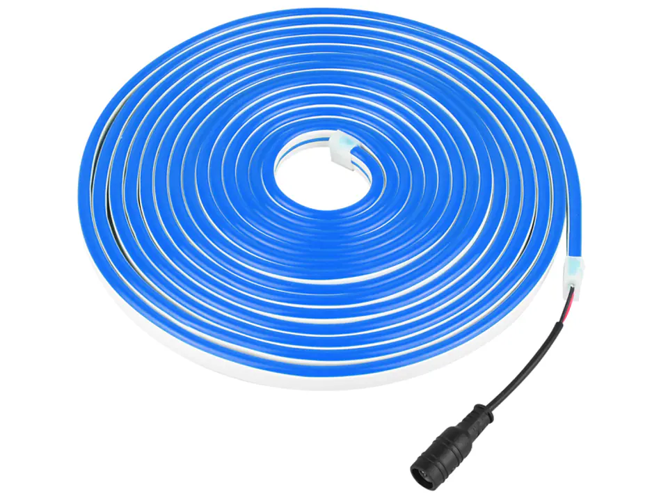 LED cord NEON FLEX single-sided 2835, 12 V, 5 m, blue. (1LM) | Wasserman.eu
