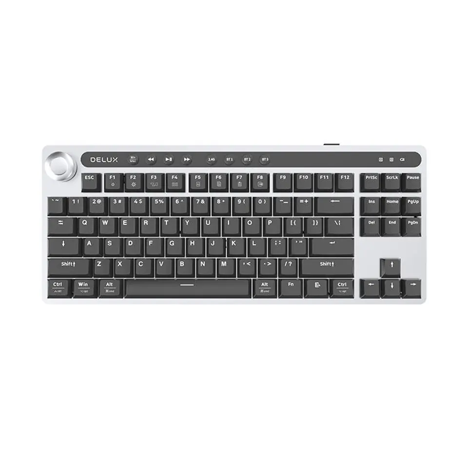 Delux KS200D 2.4G+BT Wireless Mechanical Keyboard | Wasserman.eu