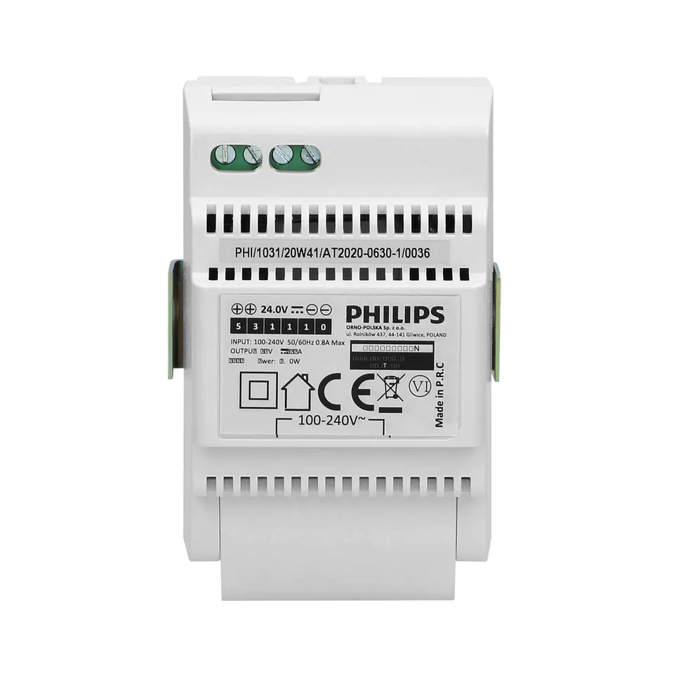 Philips WelcomeEye Power modular transformer for video intercom systems ...