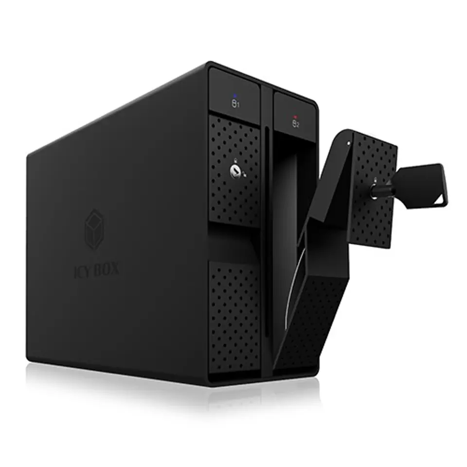 ICY BOX IB-RD3802-C31 RAID System 2xSATA HDD | Wasserman.eu