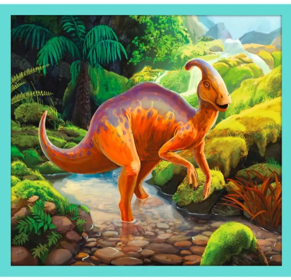Puzzle 10in1 Meet all the dinozaurs 90390 | Wasserman.eu