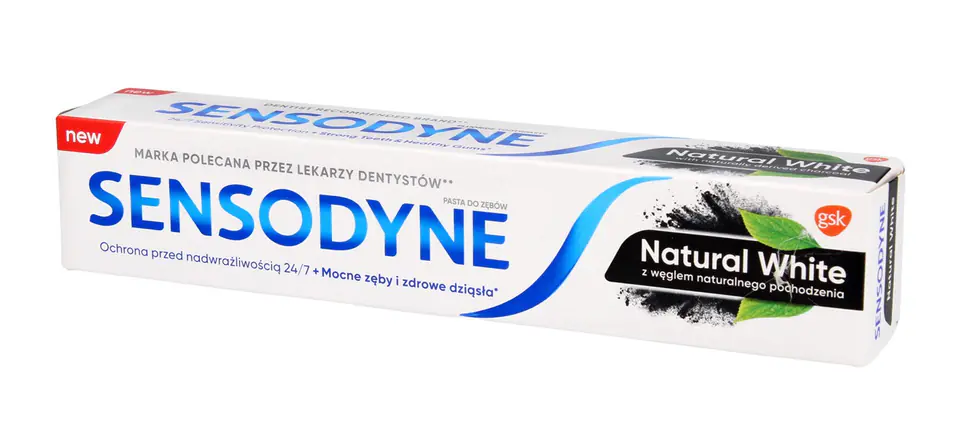 GSK Sensodyne Toothpaste Natural White 75ml | Wasserman.eu