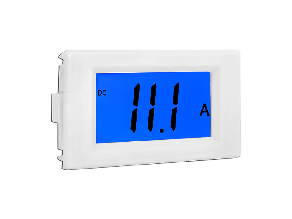 Panel LCD ammeter with backlight, 20A. (1LM) | Wasserman.eu