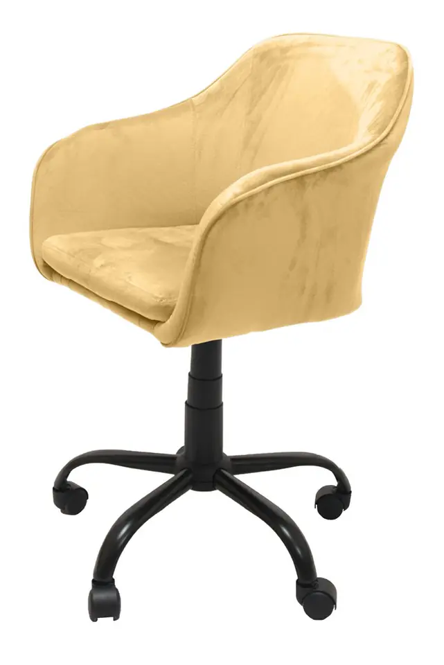 Topeshop FOTEL MARLIN ŻÓŁTY office/computer chair Padded seat Padded ...