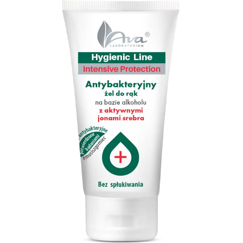 Hygienic - antibacterial hand washing gel with active silver ions 200ml ...