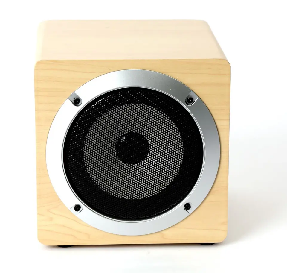 OMEGA SPEAKER OG60W WOODEN 3" 5W BLUETOOTH V4.2 BROWN TWS SYSTEM [44154 ...