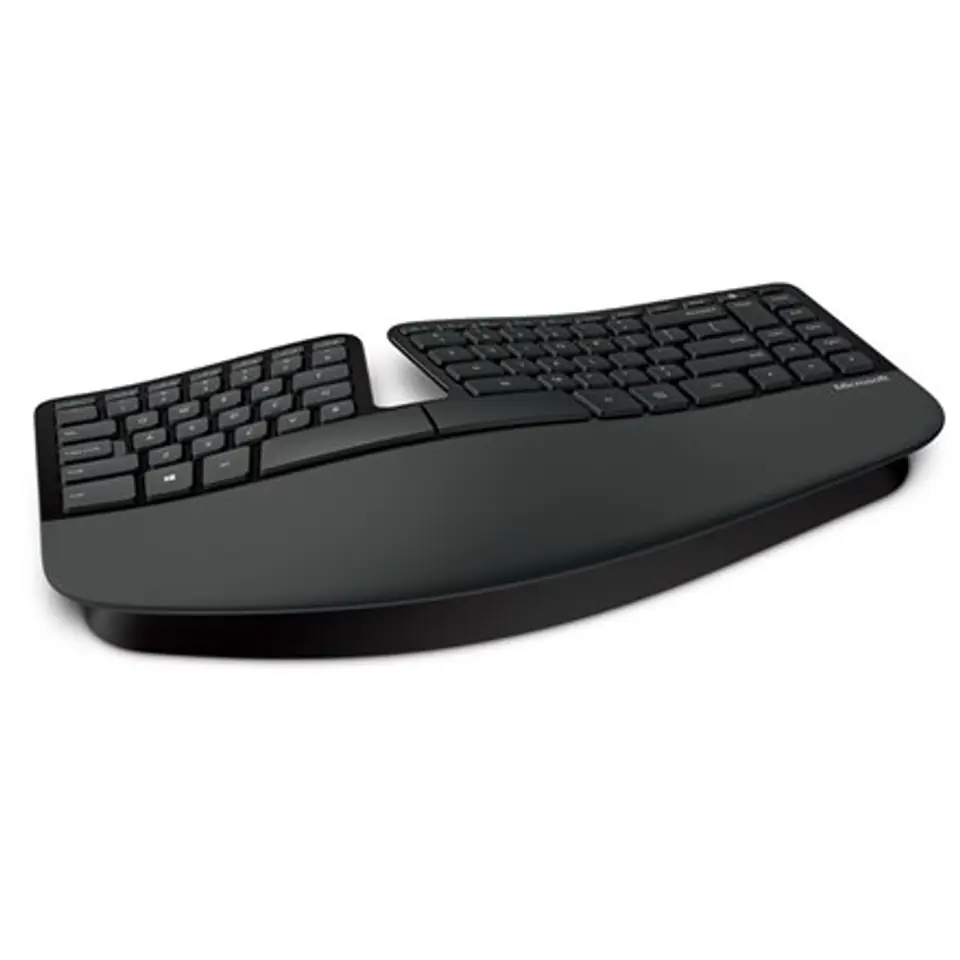 Microsoft L5V-00009 Sculpt Ergonomic Desktop Multimedia, Wireless ...