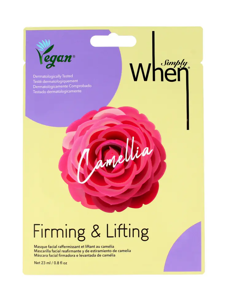 When Simply Face Mask in The Wrap Firming Lifting - Camellia 23ml ...