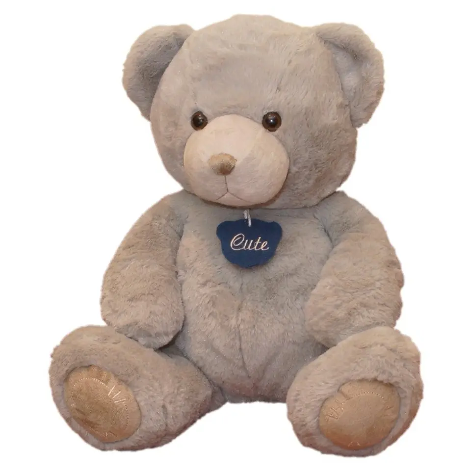 Plush toy Teddy bear Olaf gray 34 cm | Wasserman.eu