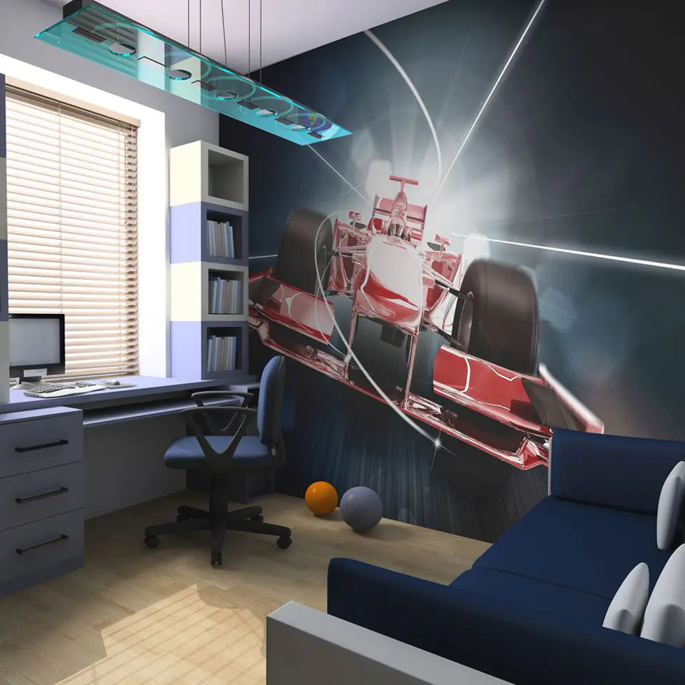 Wall mural - Speed and dynamics - formula 1 size 300x231 | Wasserman.eu