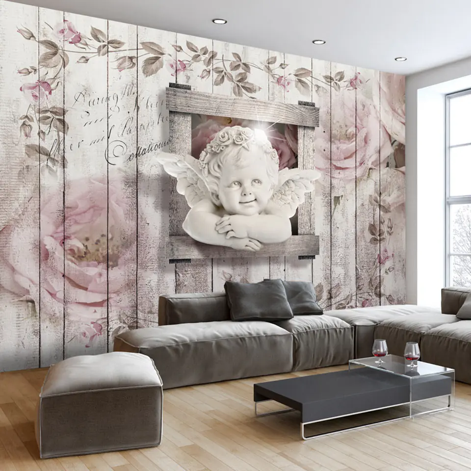 Wall mural - Cute little angel size 150x105 | Wasserman.eu