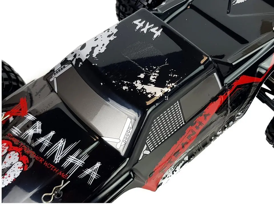 Off-road off-road remote controlled red 1:10 ENOZE 9200E 40 km/h Big ...