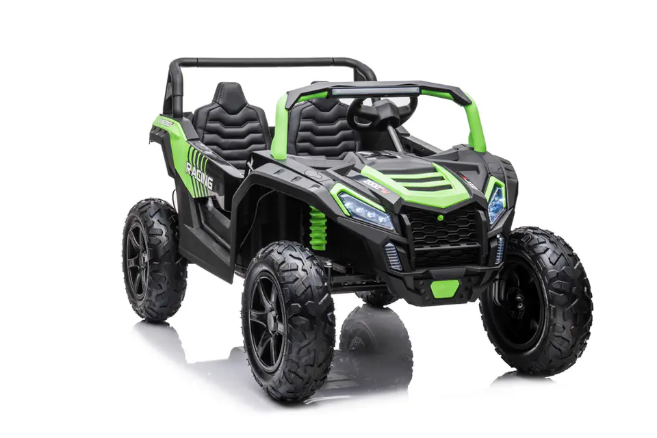 Battery-powered car Buggy STRONG A032 green | Wasserman.eu