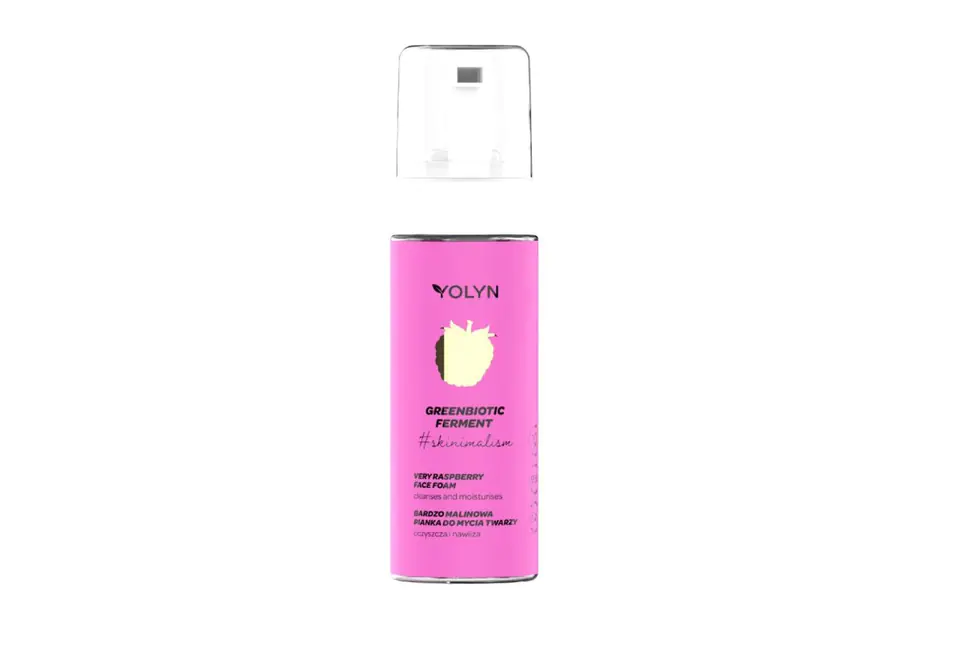 YOLYN Greenbiotic Ferment Very Raspberry Facial Cleansing Foam 150ml ...