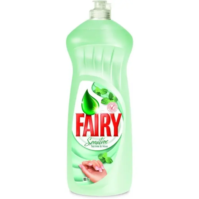 Dishwashing liquid FAIRY 900ml Sensitive Tea tree with mint | Wasserman.eu