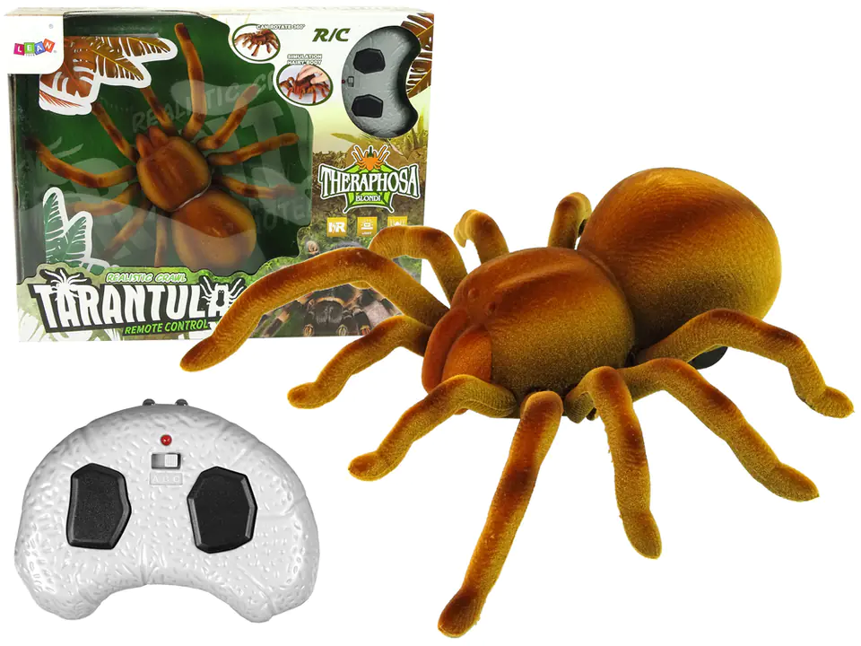 Remote controlled spider tarantula infrared brown R/C | Wasserman.eu
