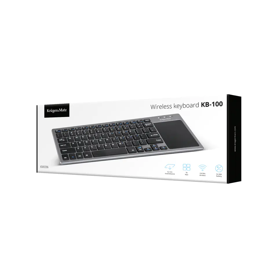 Kruger&Matz KB-100 Wireless Keyboard | Wasserman.eu