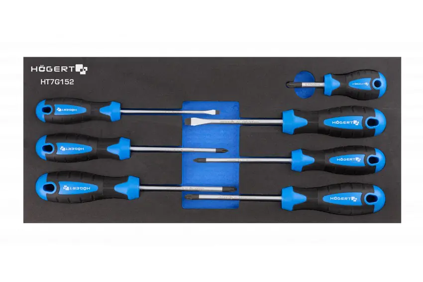 EVA TOOL CABINET INSERT SET OF 7 SCREWDRIVERS | Wasserman.eu