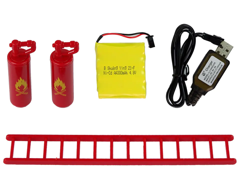 Mercedes Sprinter Remote Control Fire Brigade Moving Water Ladder ...