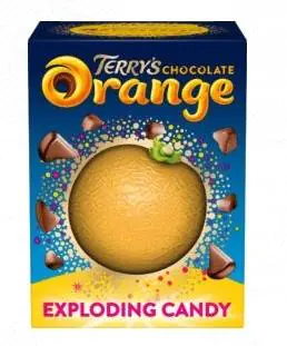 Terry's Chocolate Orange Exploding Candy 147 g | Wasserman.eu