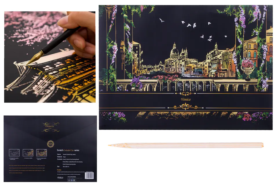 SCRATCH SCRATCH COLORING PAGE LARGE MAGIC | Wasserman.eu