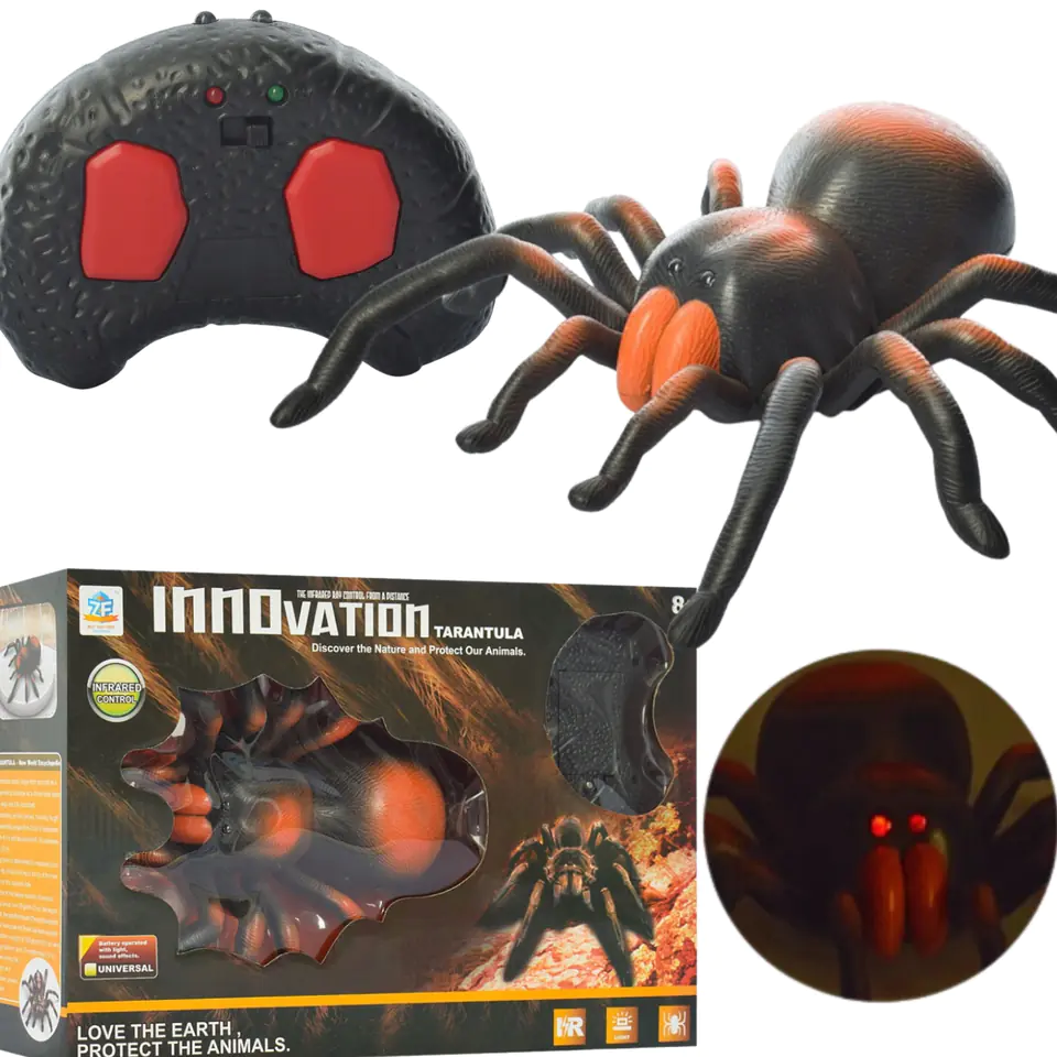 Spider GIANT remote controlled TARANTULA with remote control | Wasserman.eu