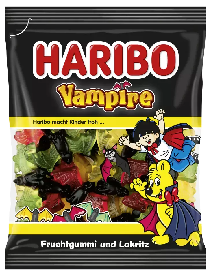 Haribo Vampire Gummies 175 g | Wasserman.eu