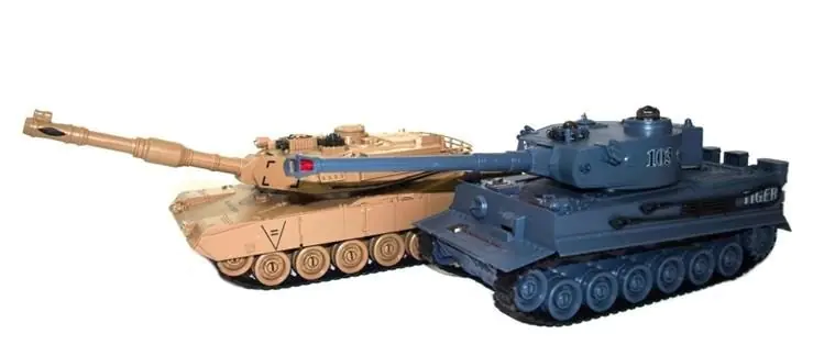 REMOTE CONTROLLED TANKS M1A2 Abrams, German Tiger | Wasserman.eu