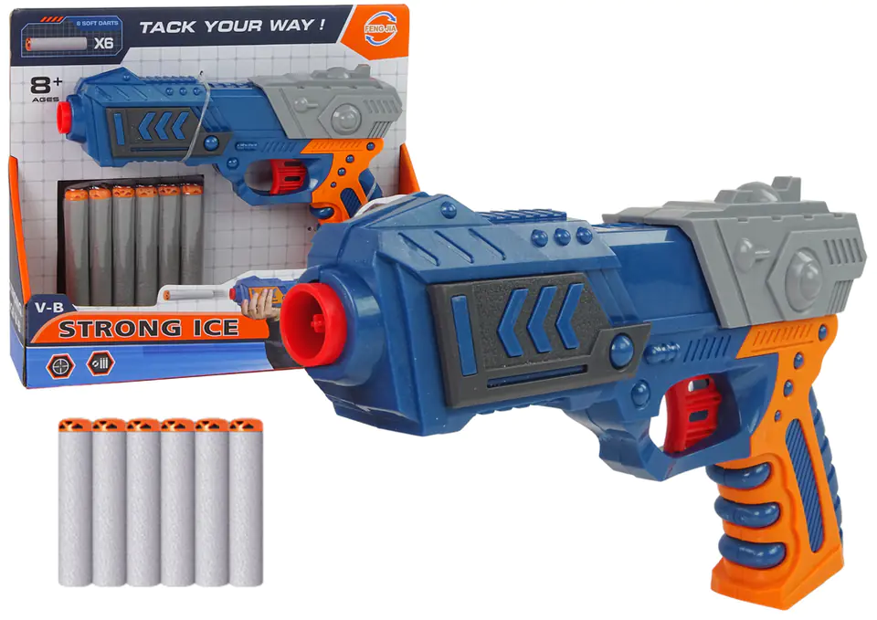 Foam darts cartridge gun blue | Wasserman.eu