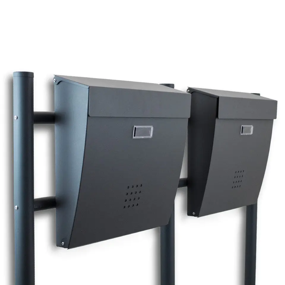 Letterbox Freestanding double for newspapers/newspapers | Wasserman.eu