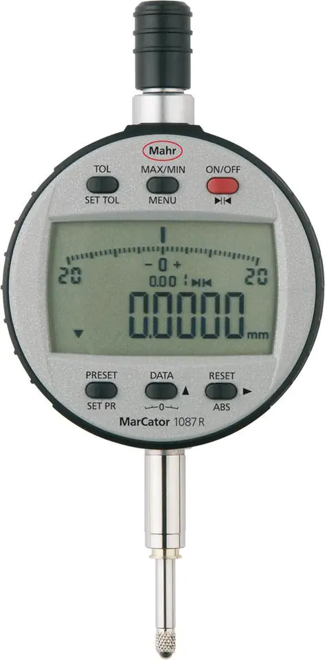 MarCator Digital Dial Indicator, 0,0005/50mm 1087RiMAHR | Wasserman.eu