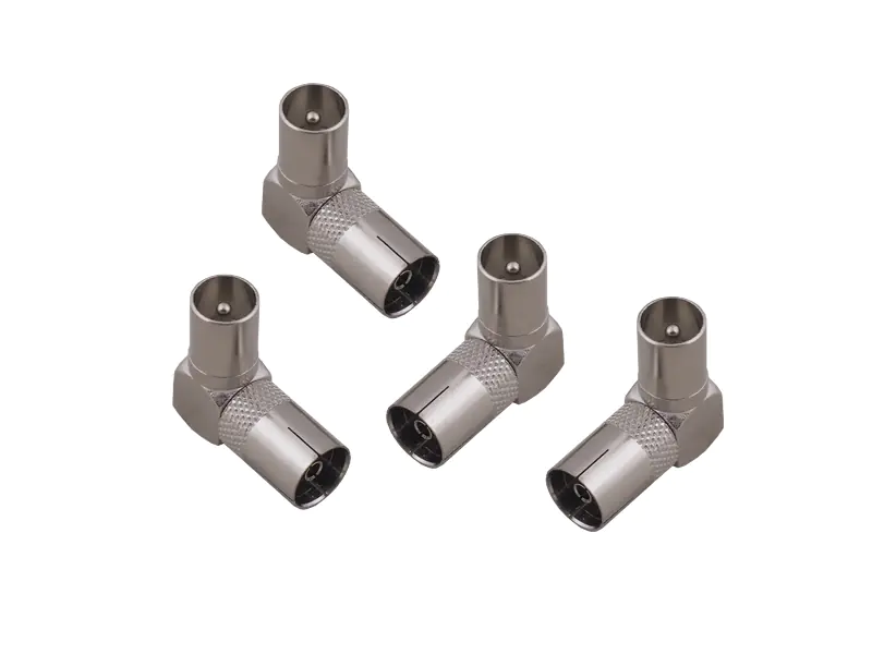 TV transition: TV-socket TV connector angled HQ. (1LM) | Wasserman.eu