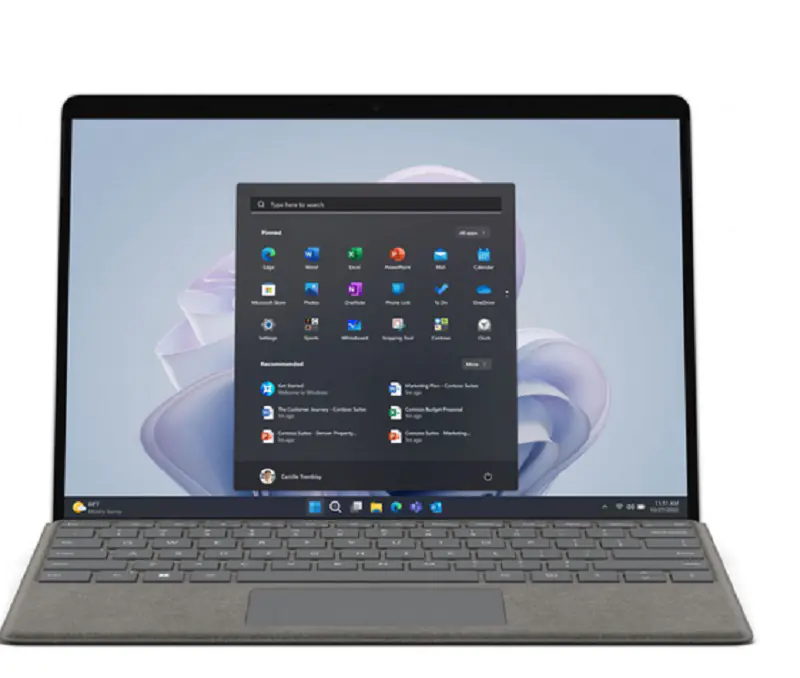 MICROSOFT Surface Pro 9 13/16GB/I5-1235U/SSD256GB/IRIS XE/Platinum ...
