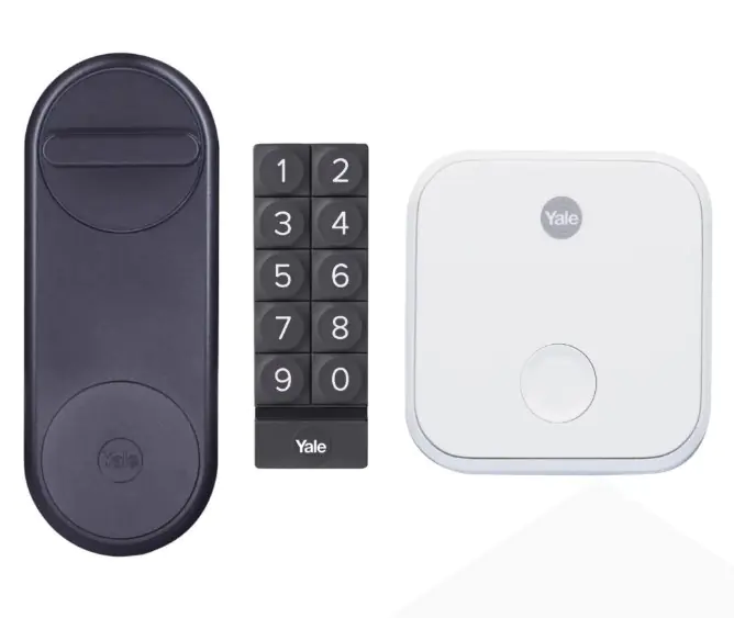 Yale Linus® Smart Lock Black) + Bridge + Keyboard Ki | Wasserman.eu