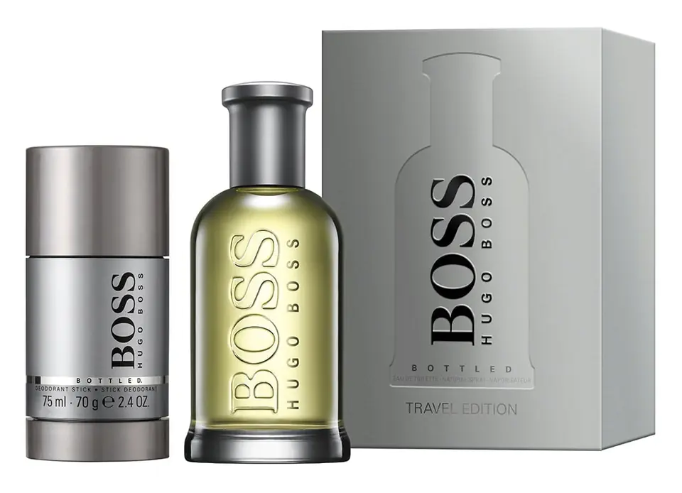 Hugo Boss Bottled Travel Edition set EDT 100ml + deodorant stick 75ml ...