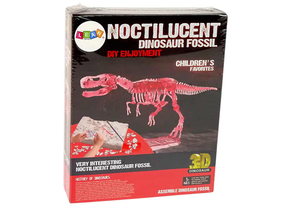 Archaeological Kit Dinosaur Skeleton 3D Tyrannosaurus Rex Hologram ...