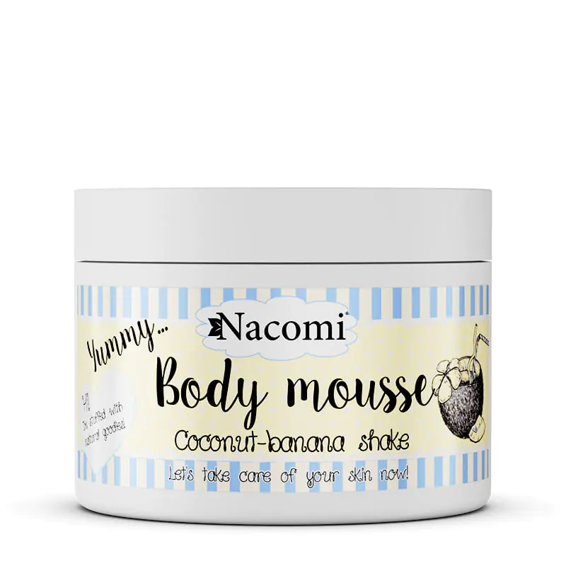 Nacomi Body Mousse Body Mousse Coconut-Banana Shake 180ml | Wasserman.eu