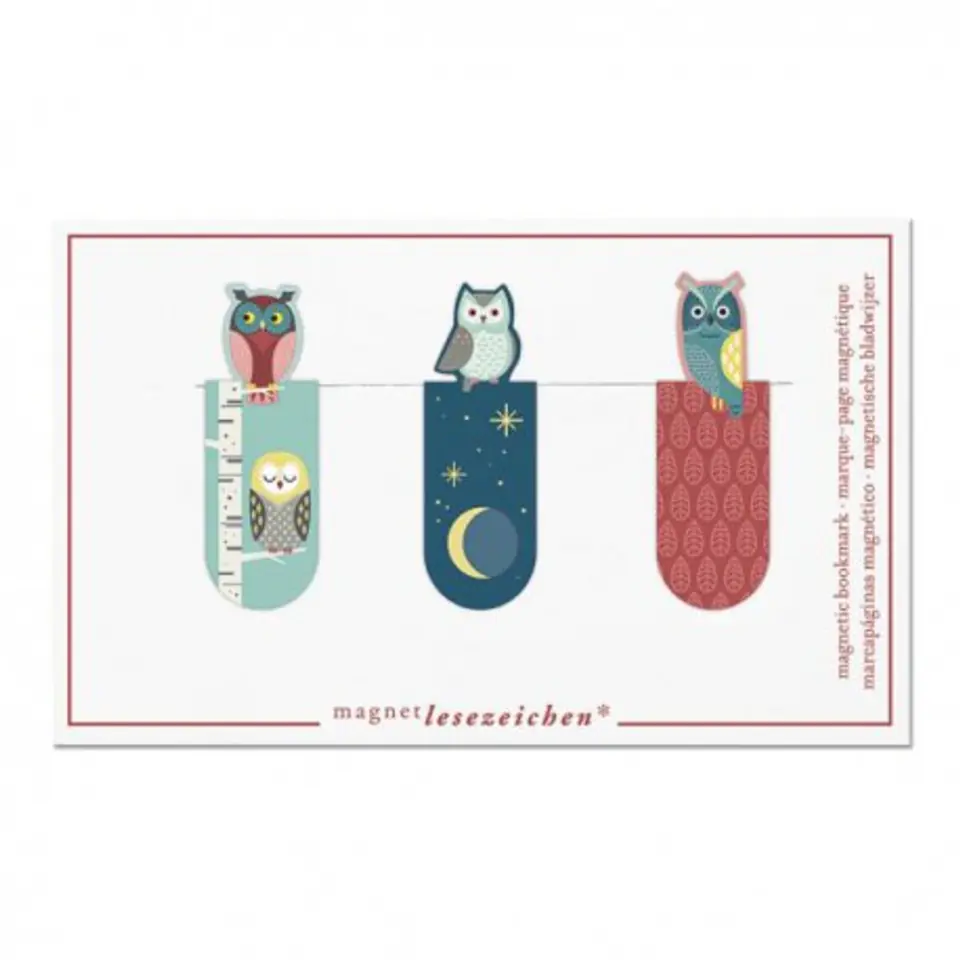 Moses, magnetic bookmarks, night owls | Wasserman.eu