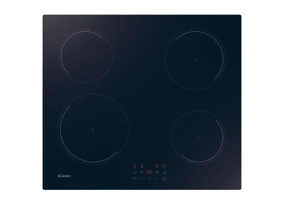 Candy Idea CI642CBB Black Built-in 59 cm Zone induction hob 4 zone(s ...