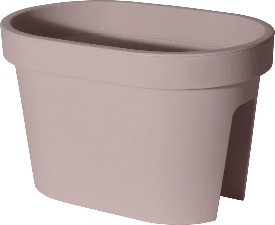 Balcony pot for balustrade 40 cm | Wasserman.eu